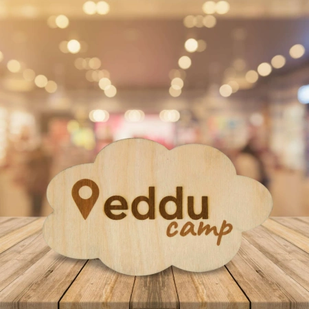 Laser-engraved wooden sign with logo | Photography \ Photo booth props ...